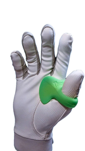 Line Drive Lime - Baseball Thumb Guard Line Drive Lime